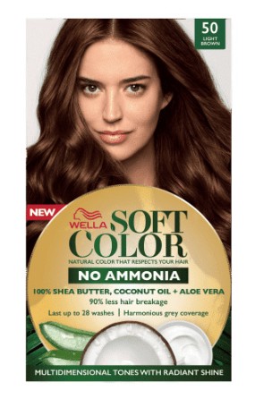 Wella Soft Color Natural Instincts Hair Color 5/0 Light BrownOnline ...