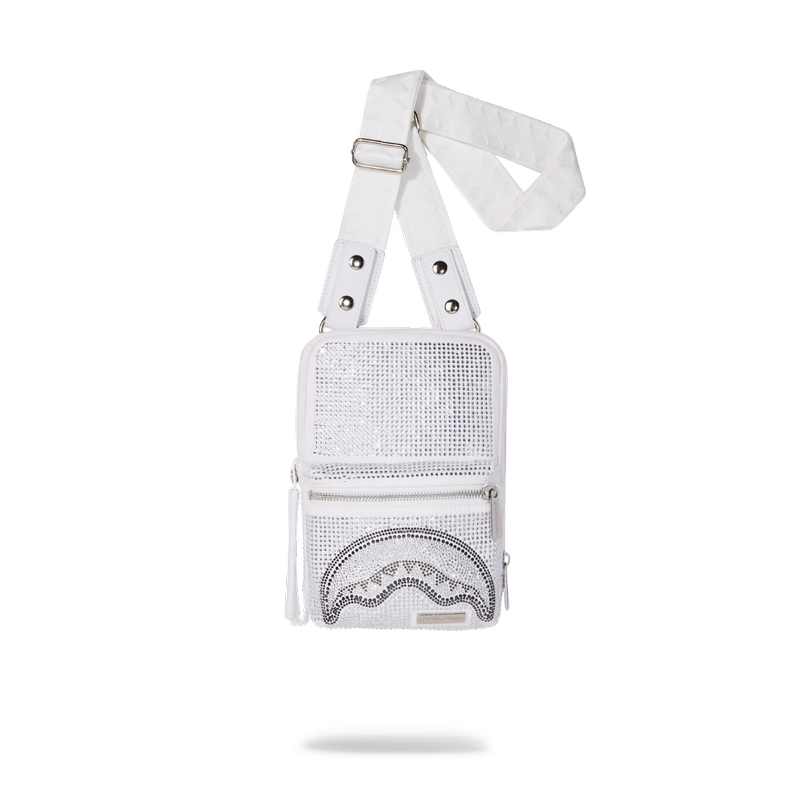 Sprayground Trinity White Sling Online Kuwait - TAF