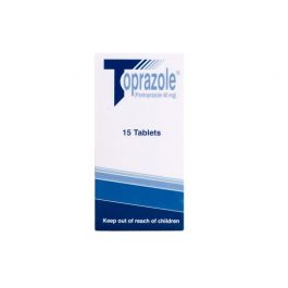 Toprazole 40mg Tabs 15's
