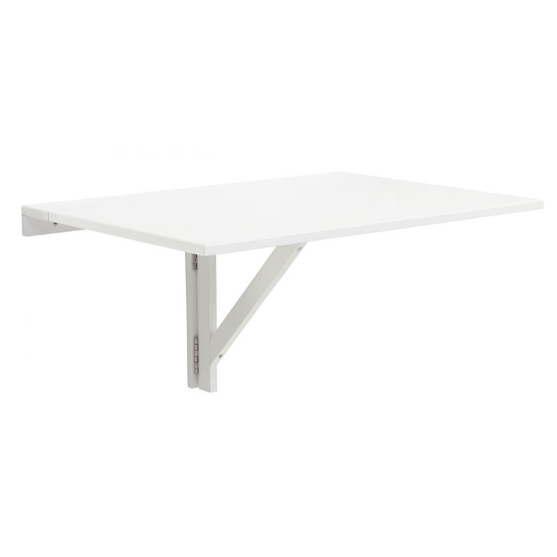 Buy Wall folding table NORDBY 60x80 white Online From JYSK Kuwait